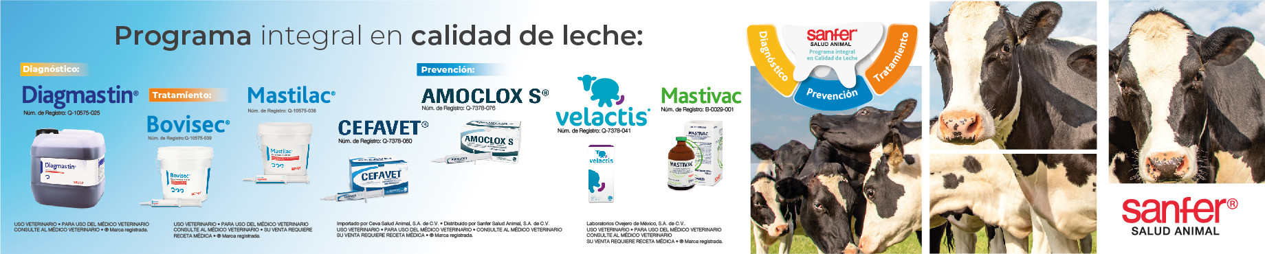 Sanfer | Salud Animal | Productos